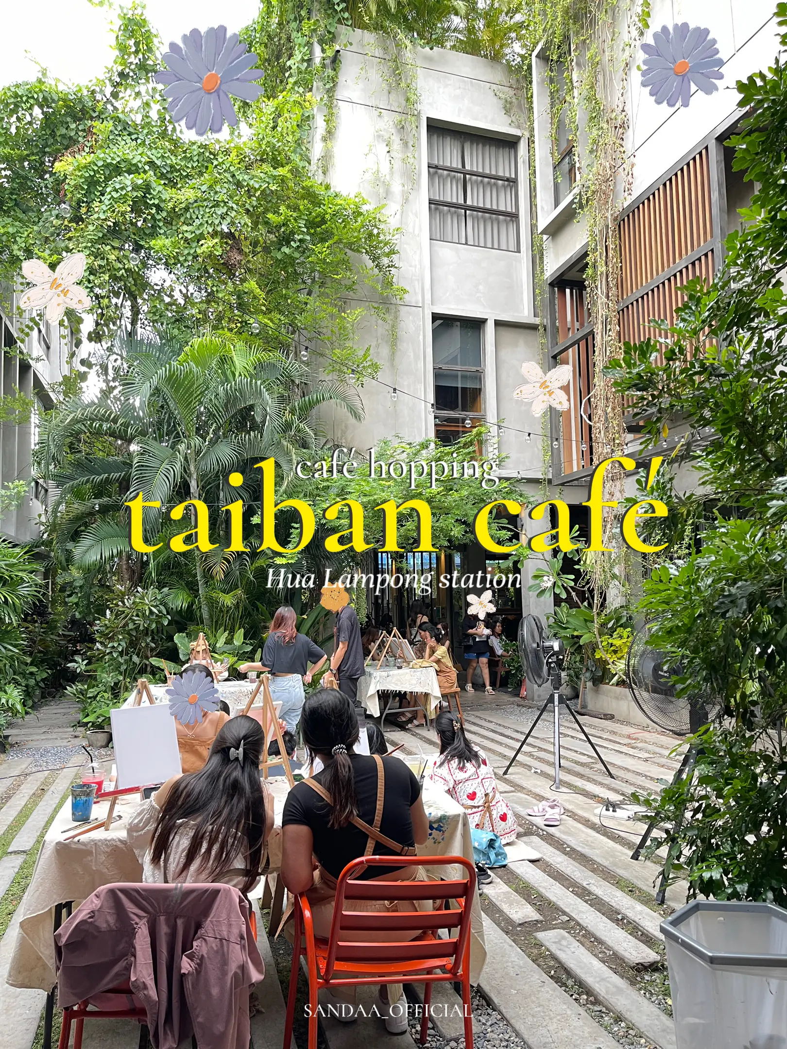 🖼️ taiban café 🪞วาดรูปแคนวาสสุดฮิต คาเฟ่ใจกลางกรุงเทพ!! | แกลเลอรีที่โพสต์โดย SANDAAOFFICIAL ...
