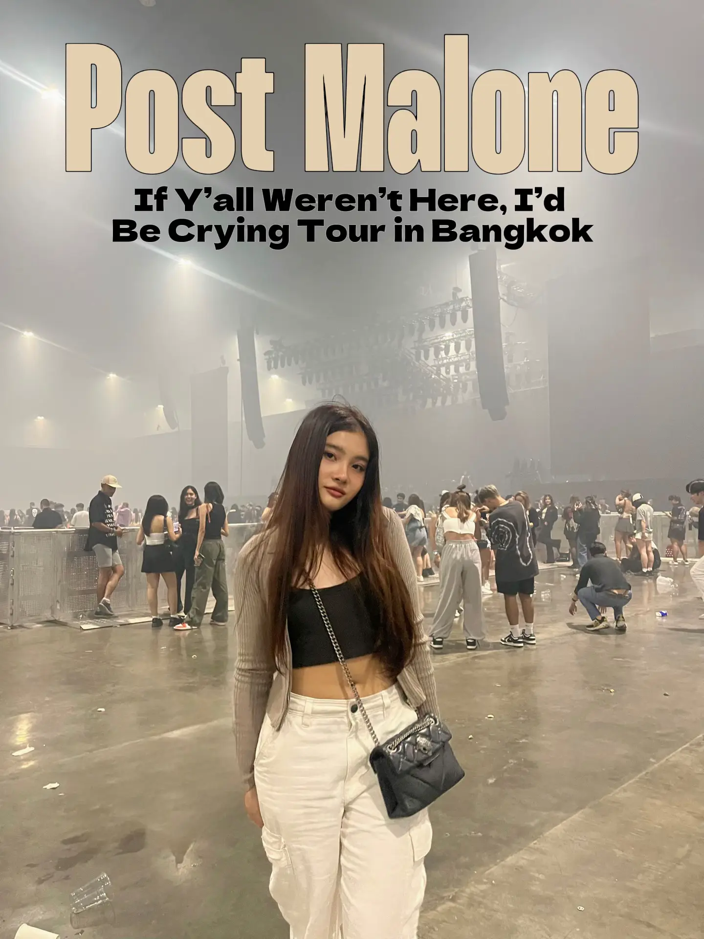 ไปคอน Post Malone 🩵 | แกลเลอรีที่โพสต์โดย Jeep | Lemon8