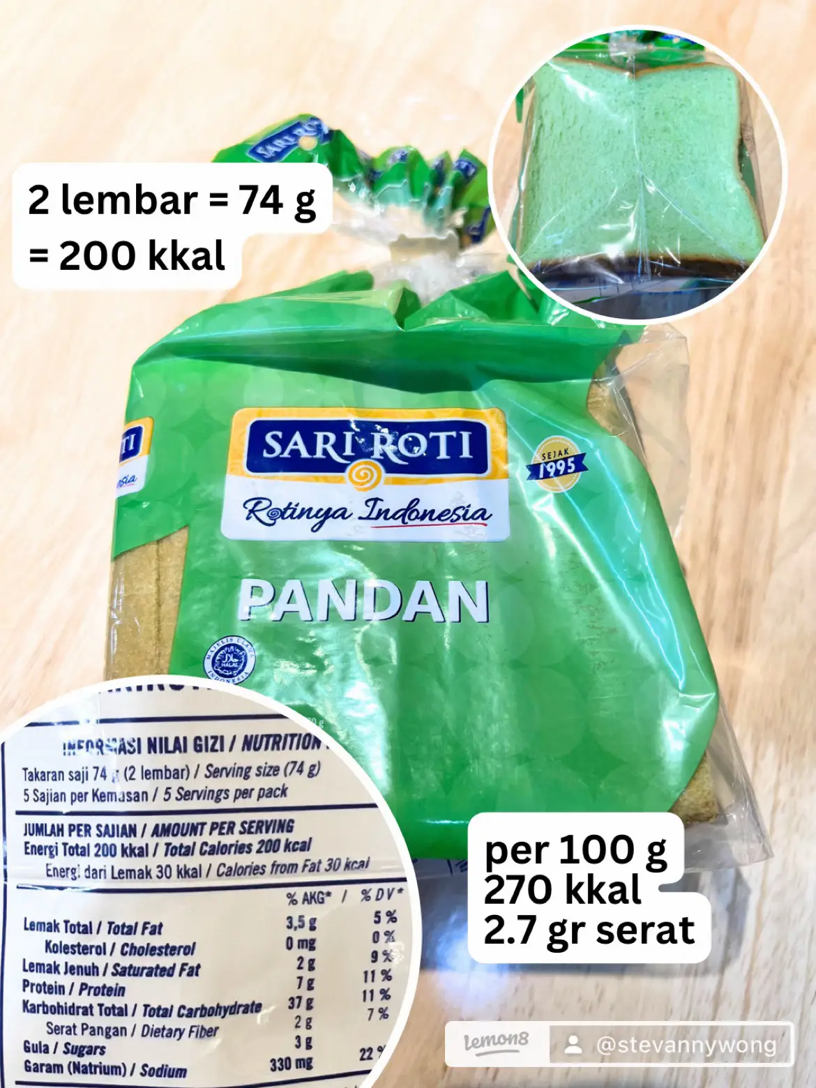 CEK DISINI‼️ROTI MANA YANG PALING BAGUS BUAT DIET?? | Galeri diposting oleh Stevanny Wong | Lemon8