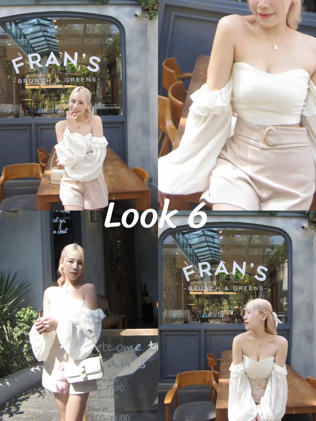 OOTD 6 Look สาวคาเฟ่เทสไอจีติดแกรม🪞 | แกลเลอรีที่โพสต์โดย Asiadairy. | Lemon8