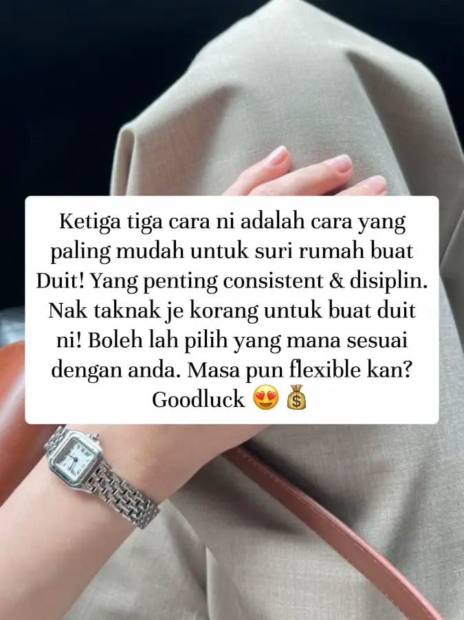 Suri Rumah nak KAYA? Baca Ni >> | Galeri disiarkan oleh Myra D’ 🧸 | Lemon8