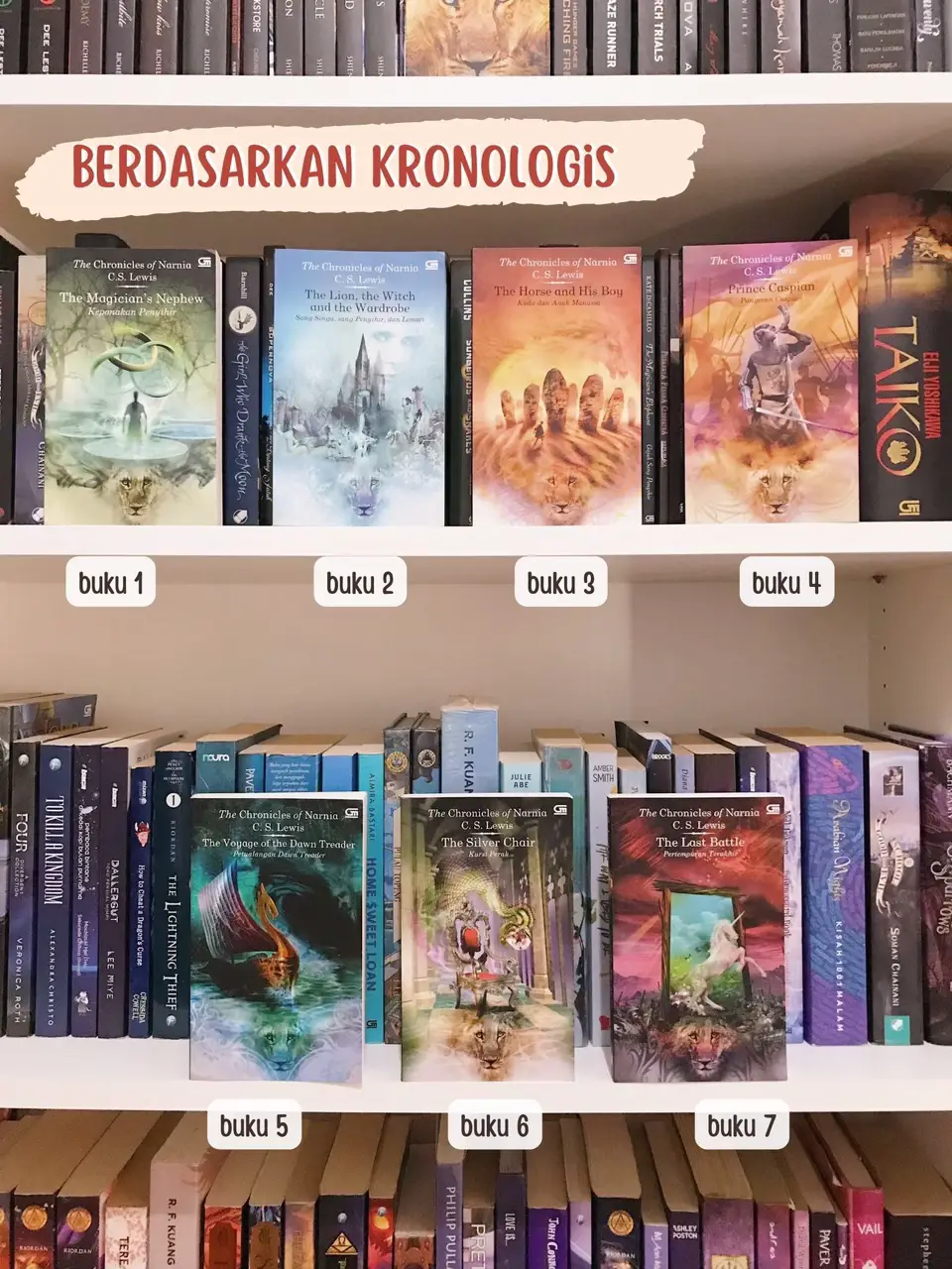 GINI NIH URUTAN BACA NOVEL NARNIA! 📚😍 | Galeri diposting oleh Hanifa ...