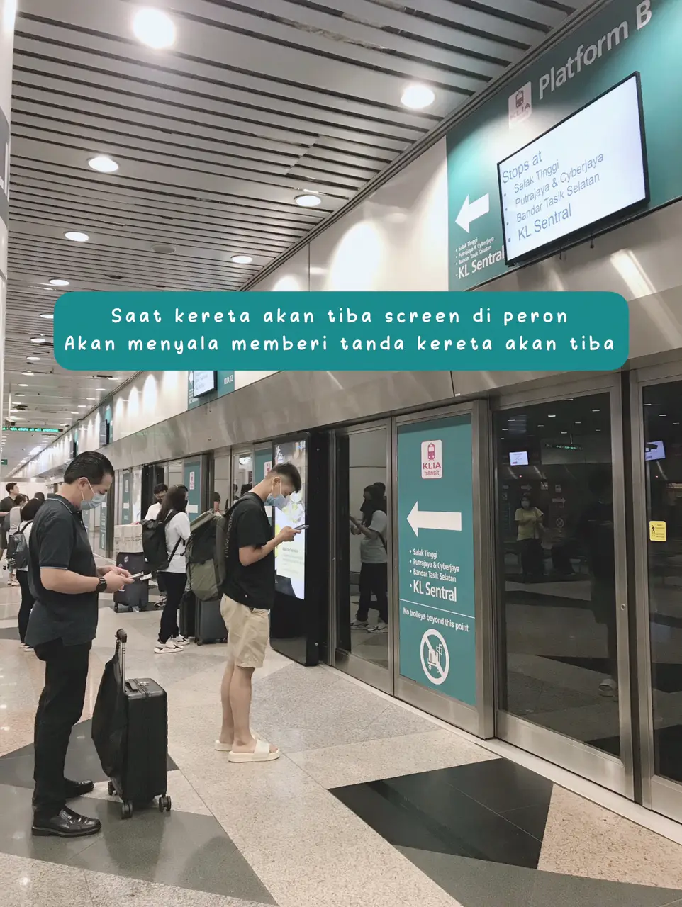 Pilihan Kereta Bandara Kuala Lumpur ke KL Sentral | Galeri diposting oleh Mutiaradewi | Lemon8