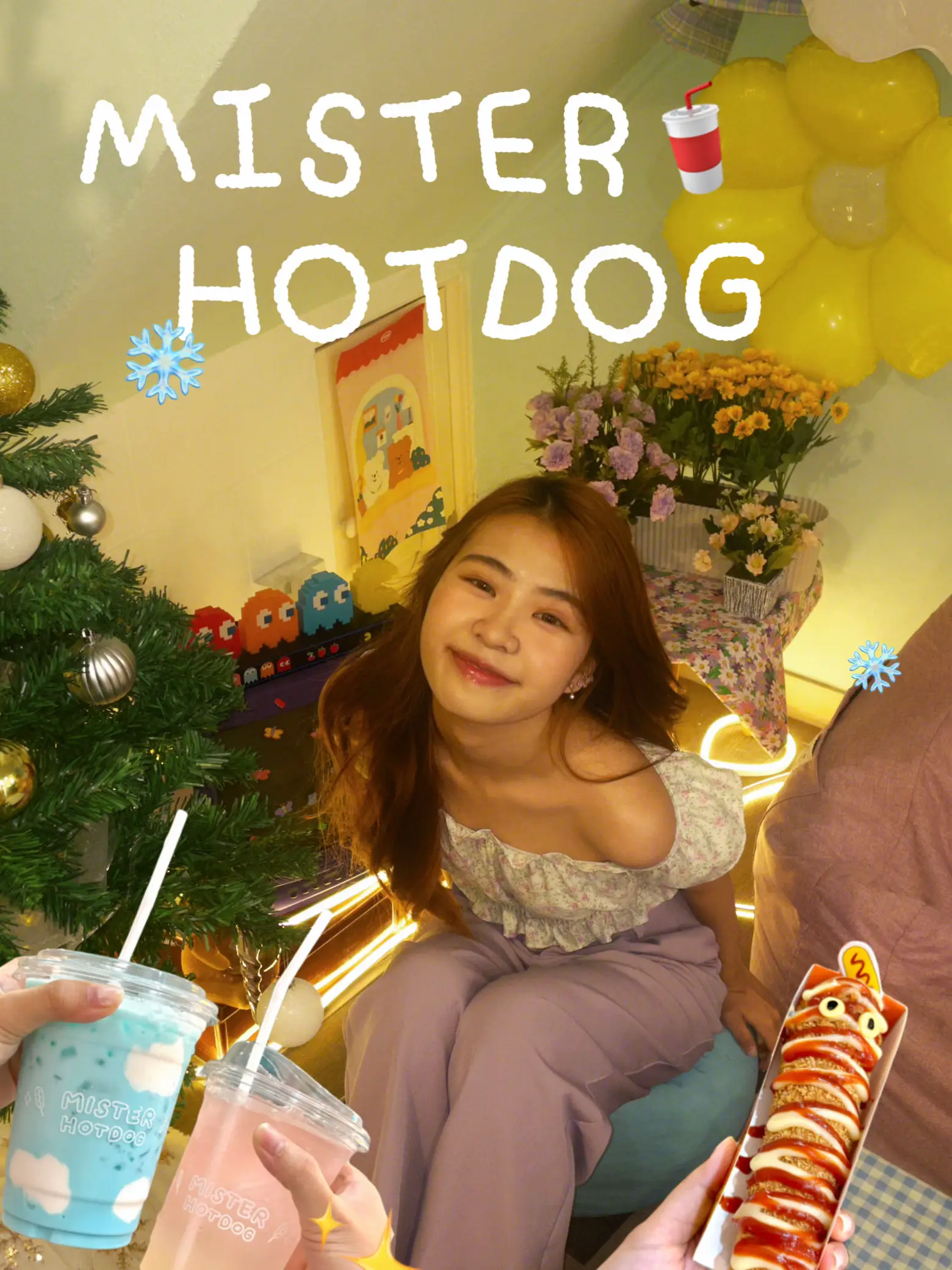 MISTER HOTDOG ป้ายยาคาเฟ่ติดmrt อิสระภาพ!👀💖🤟🏻 | แกลเลอรีที่โพสต์โดย Punch | Lemon8