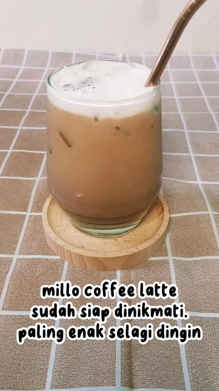 Milo Coffee Latte super simple | Video dipublikasikan oleh chikandriyani | Lemon8