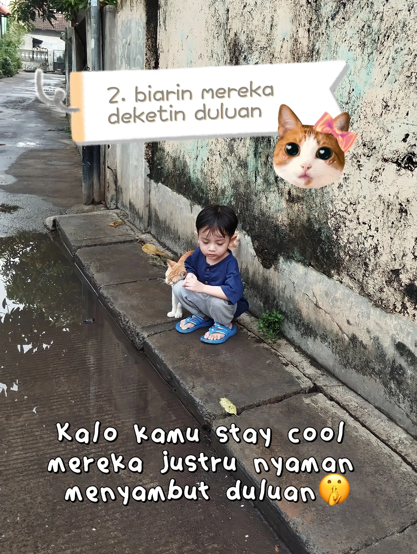 SIAPA YANG UDAH BESAR MASIH TAKUT MEOW!?😣sstt jang | Galeri diposting ...