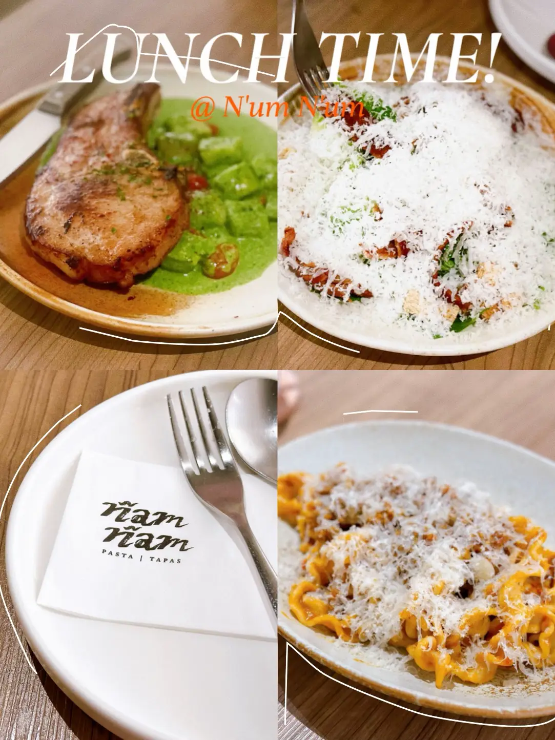 LUNCH TIME! @Num Num pasta | แกลเลอรีที่โพสต์โดย KOOKKIK.H | Lemon8