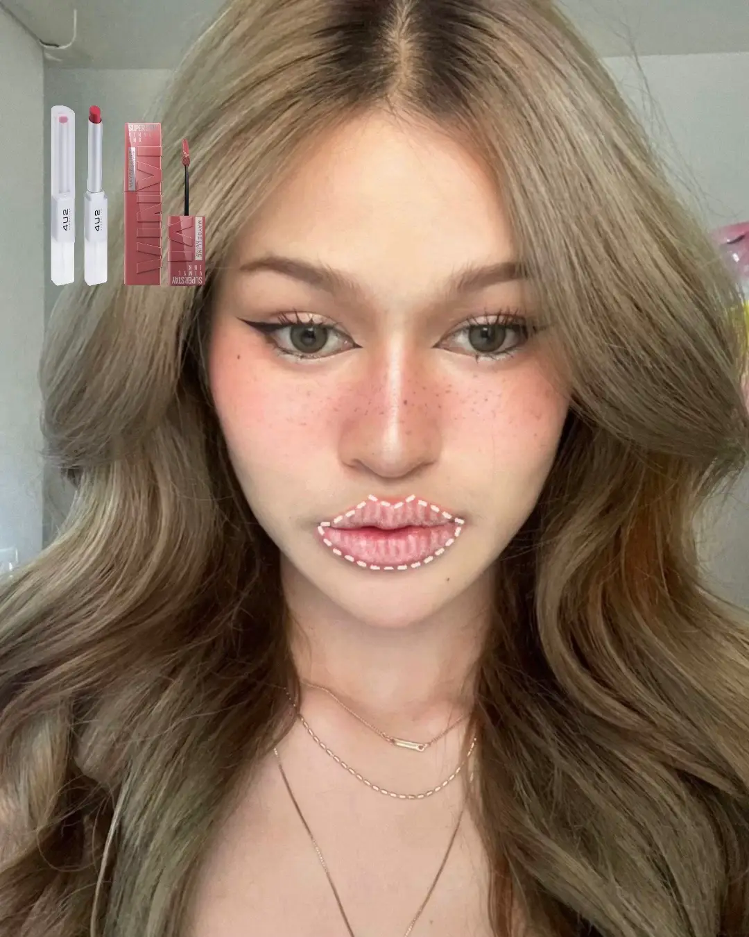 เพิ่งหัดแต่งหน้า ลองแต่งตามกันได้ค่าาา | แกลเลอรีที่โพสต์โดย giineskhing | Lemon8