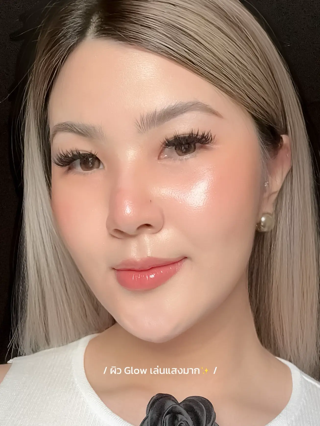 How to Glowy Makeup | แต่งหน้าผิวโกลว์เล่นแสงสุดๆ | แกลเลอรีที่โพสต์โดย ...