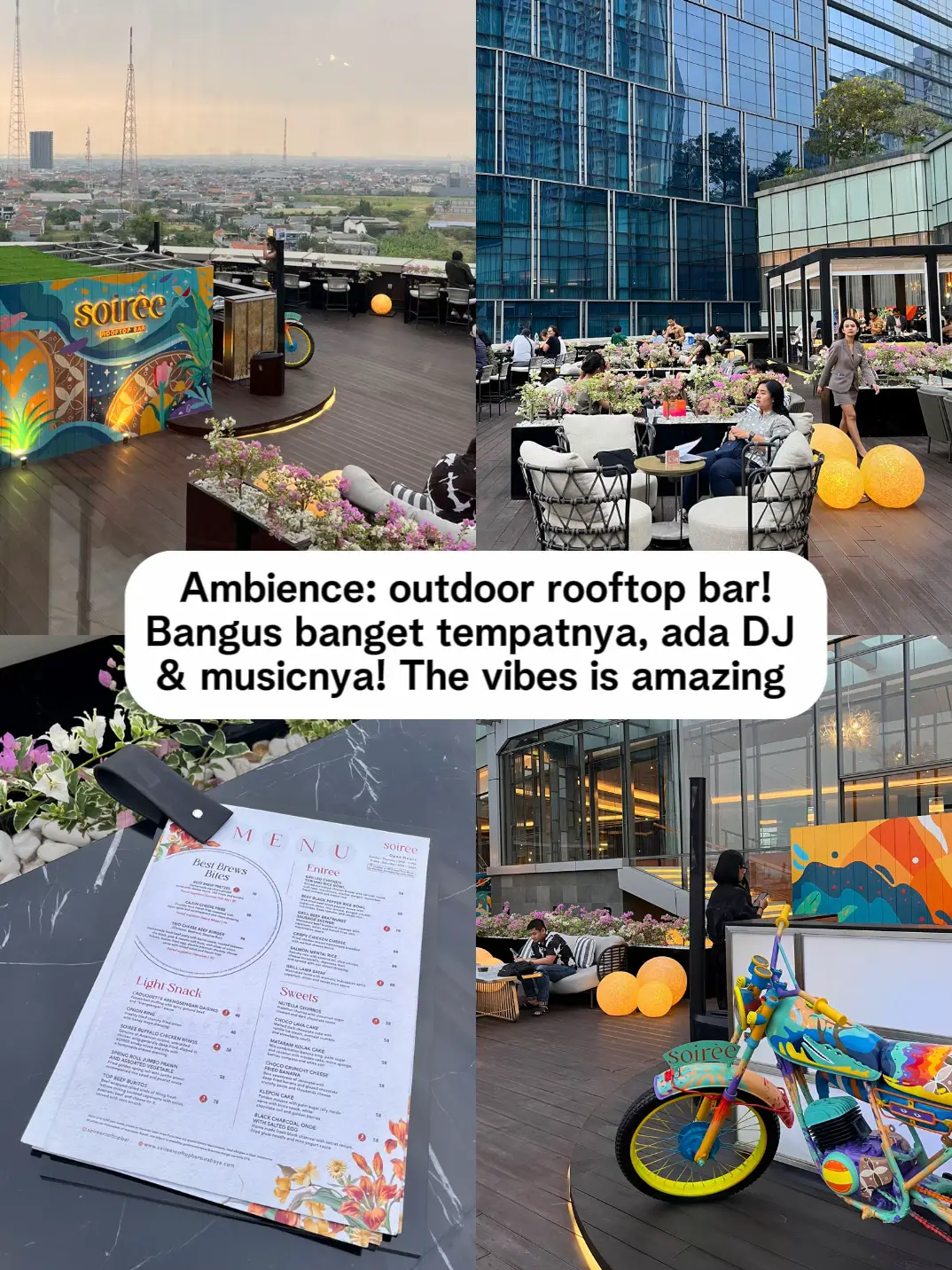 Rooftop bar ter keren di Surabaya Barat!!! NEW ️‍🔥 ️‍🔥 | แกลเลอรีที่ ...