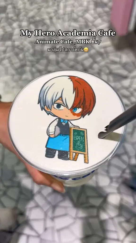 แฟนๆ My hero academiaห้ามพลาด x Animate Cafe 🪄 | วิดีโอที่เผยแพร่โดย ...