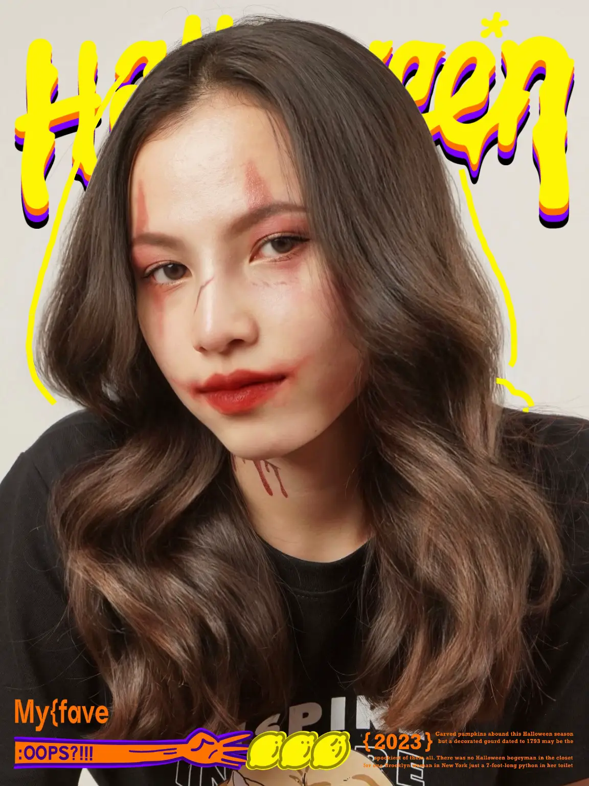 ไอเดียแต่งหน้าวันฮาโลวีน👻🔥 | แกลเลอรีที่โพสต์โดย Patcharin.style | Lemon8