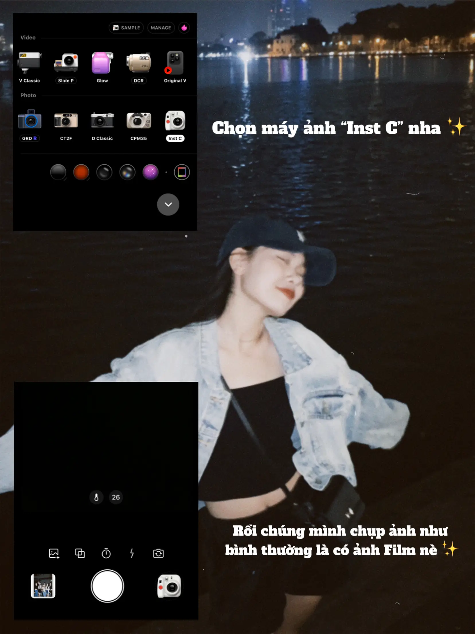 Review App chụp Film - Màu ảnh film mình thích 📸 | Galeri disiarkan oleh Et’ wi xi | Lemon8