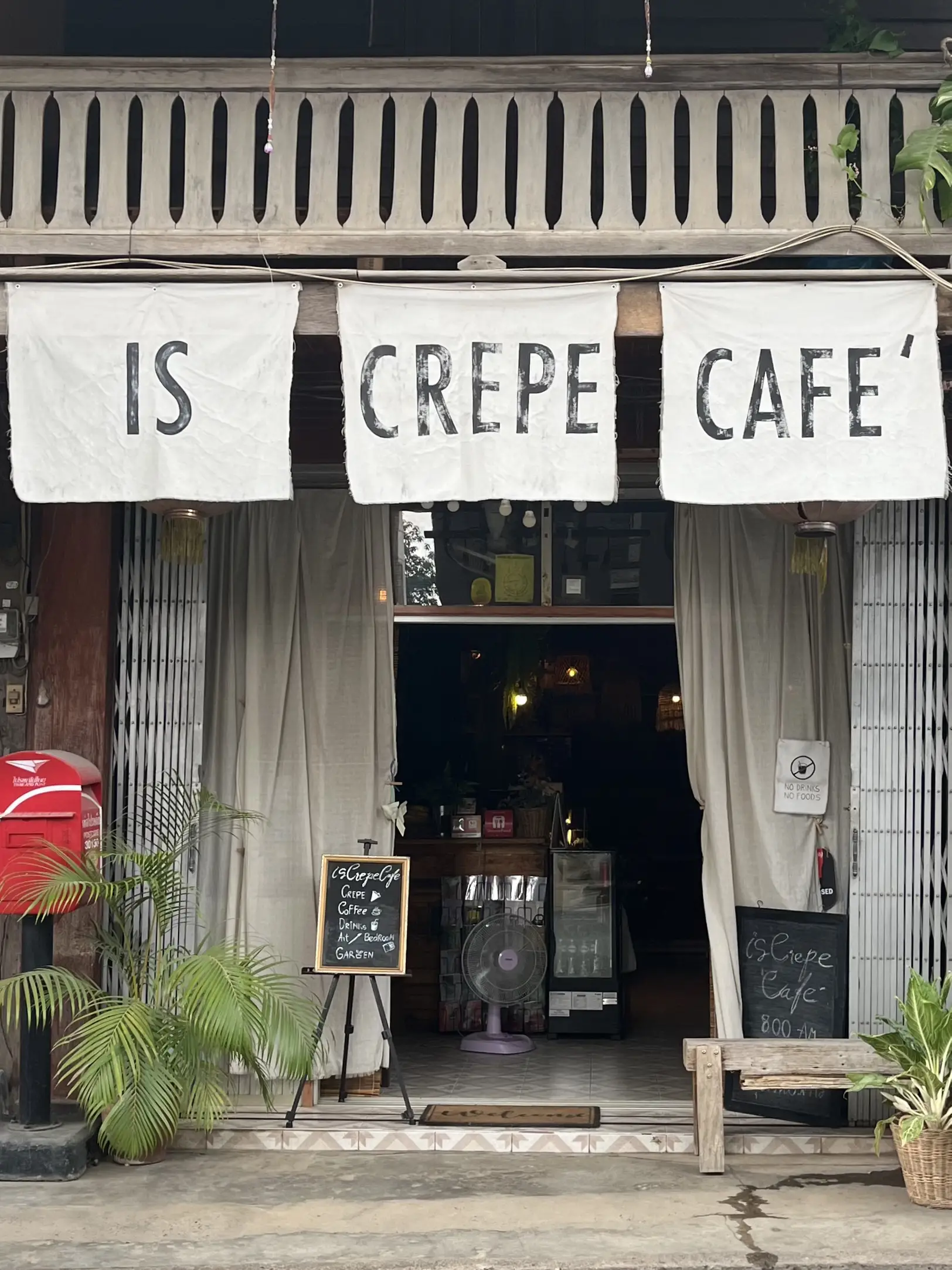Is Crepe Cafe' 🍵🧩 คาเฟ่ใกล้สถานีรถไฟปากช่อง | แกลเลอรีที่โพสต์โดย Printnaq | Lemon8