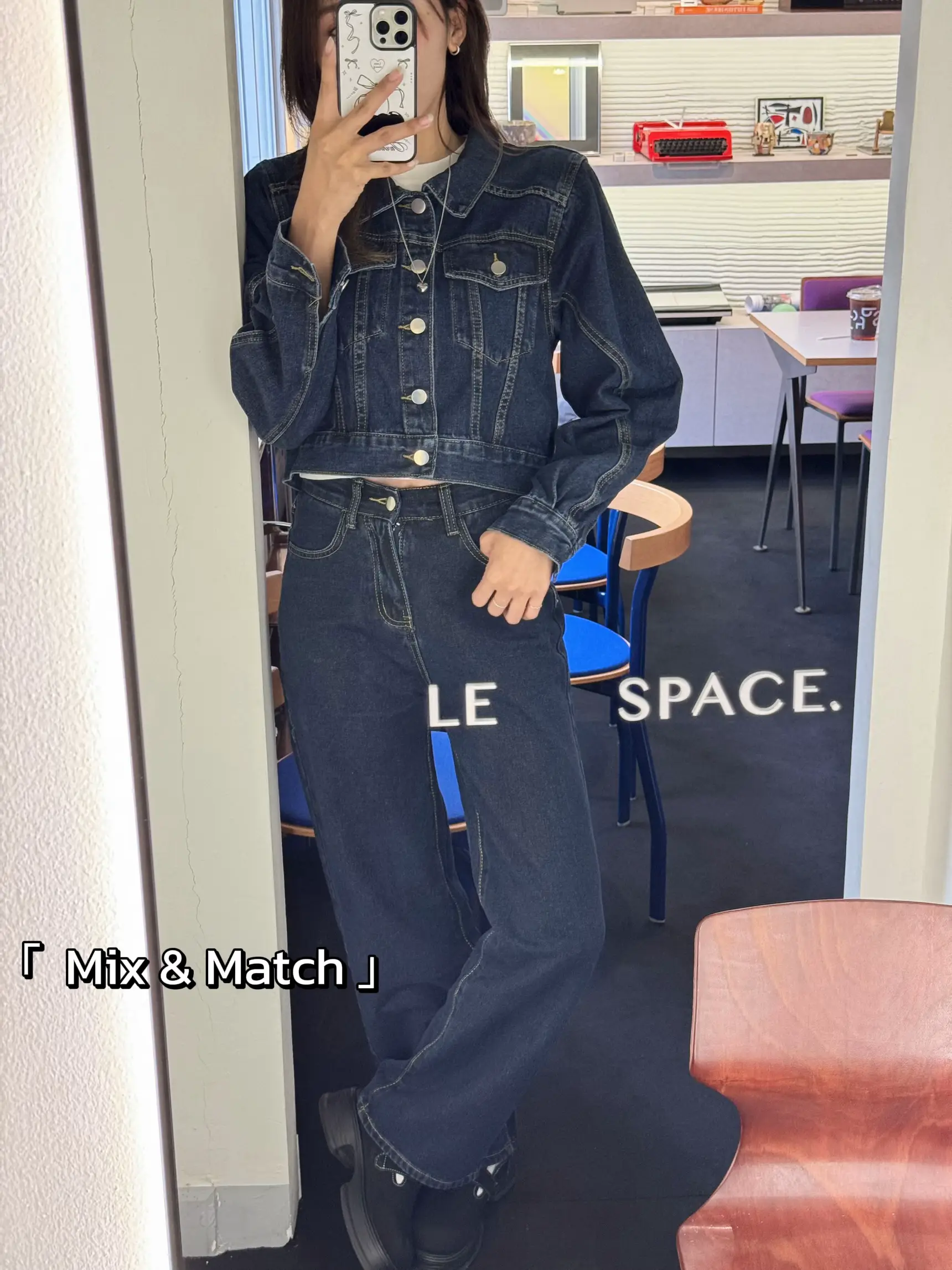 mix & match DENIM IDEAS ! ยีนส์ 1 ตัวแมทช์ไปเลย 6 ลุค 👖 | แกลเลอรีที่ ...