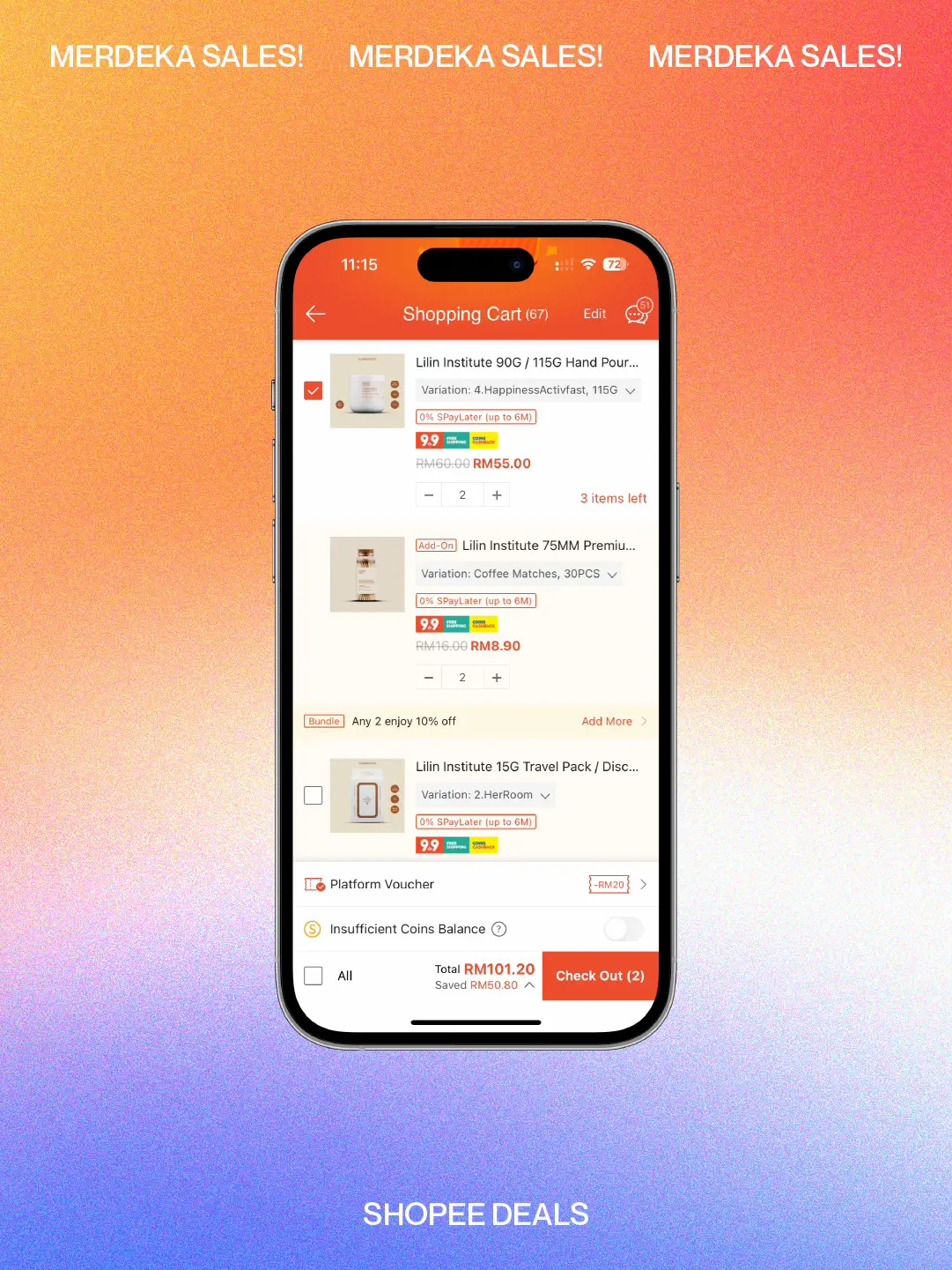 Free 🎉 | Grab Your Shopee Vouchers | Gallery posted by Lilin Institute ...