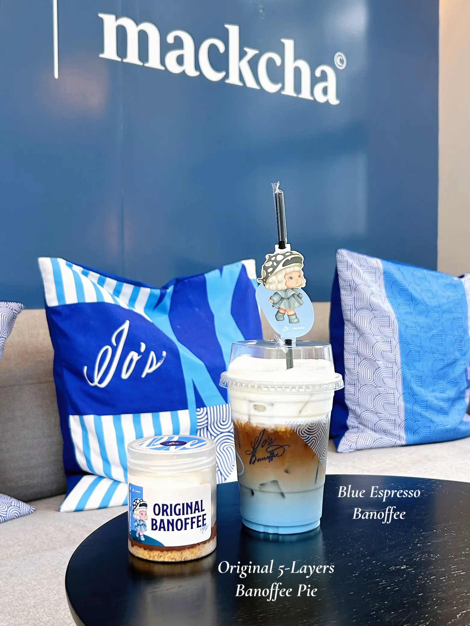 Jo’s Banoffee x Mackcha - “CONNECT THE DOTS” | แกลเลอรีที่โพสต์โดย Nadear Pornpawe | Lemon8