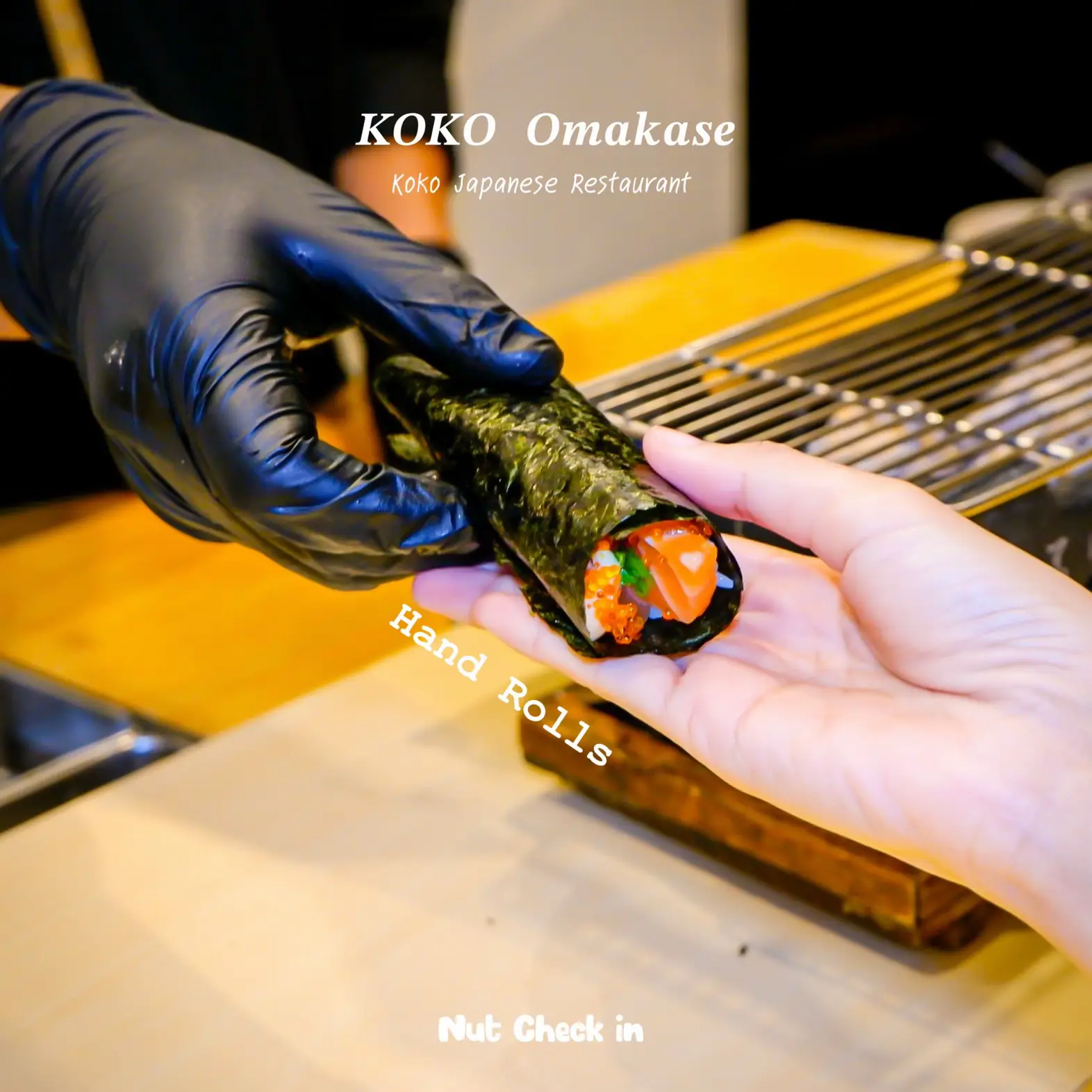 พากิน 𝑲𝑶𝑲𝑶 Hand Roll Bar แฮนด์โรลที่ได้ฟีลโอมากาเสะสุดๆ | แกลเลอรีที่ ...