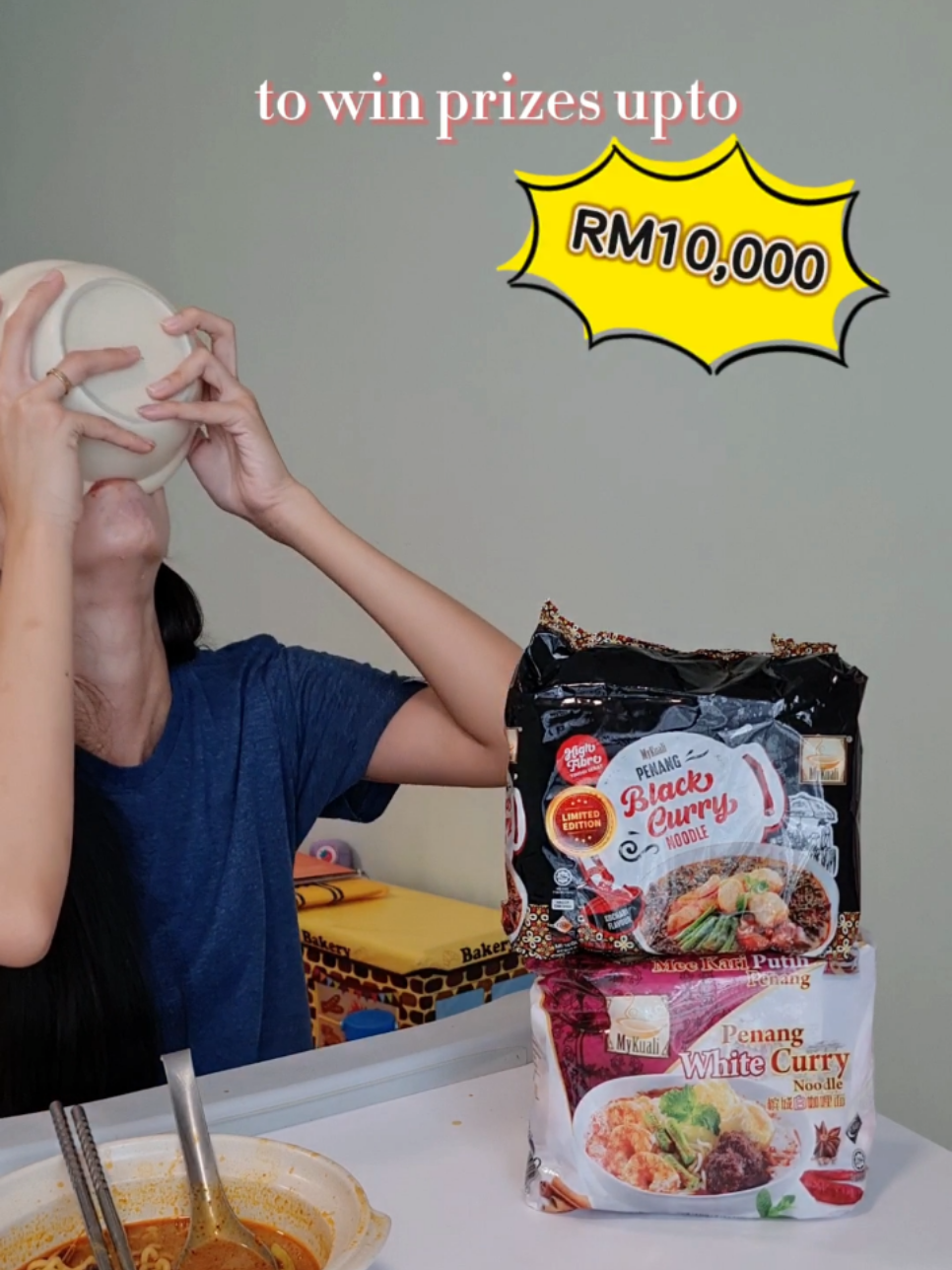 Eat New Black Curry & Win | Video diterbitkan oleh Yesterday77 | Lemon8