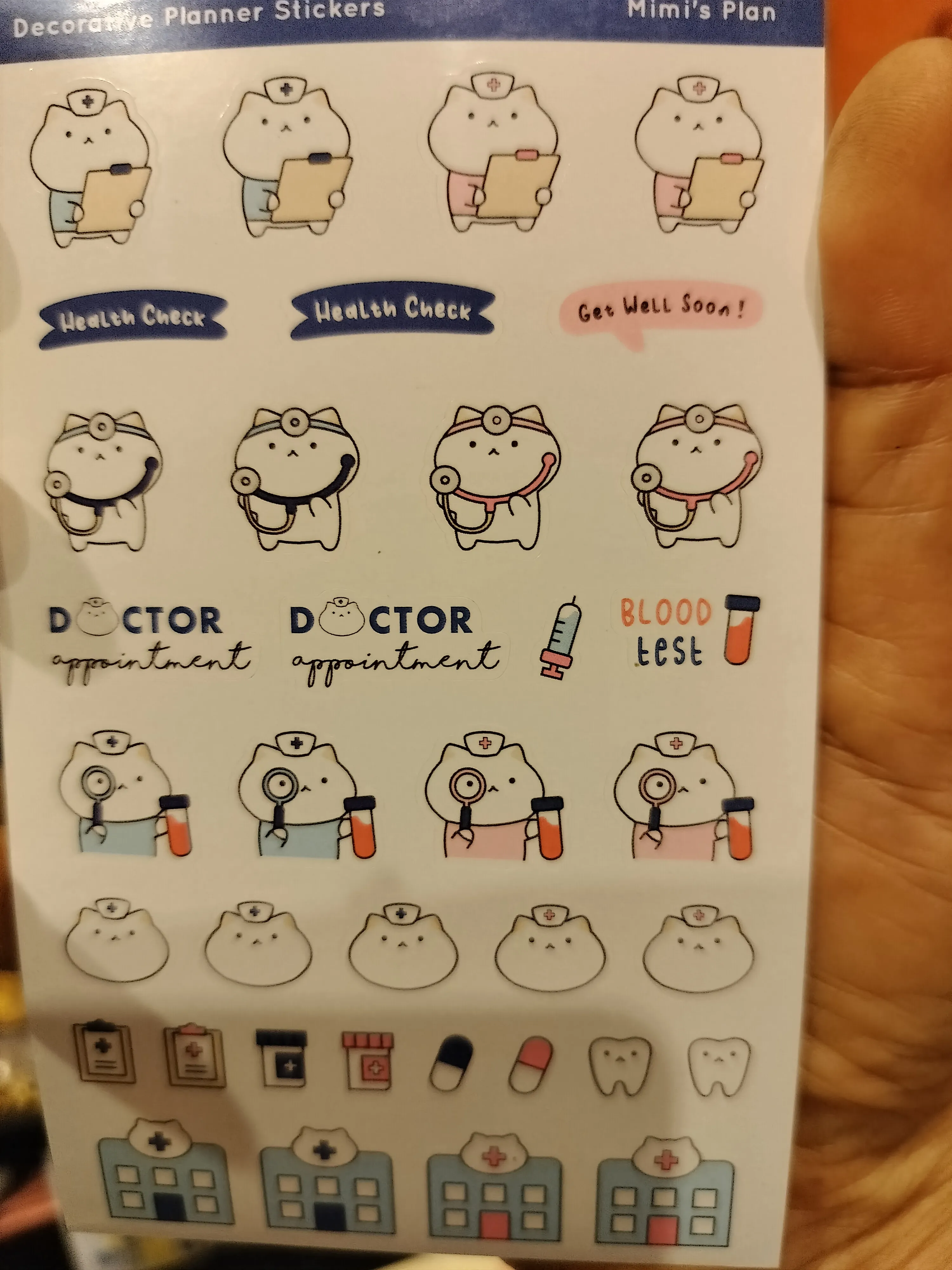 สติ๊กเกอร์นัดหมอของmimi's plan | แกลเลอรีที่โพสต์โดย spellsofwitch | Lemon8