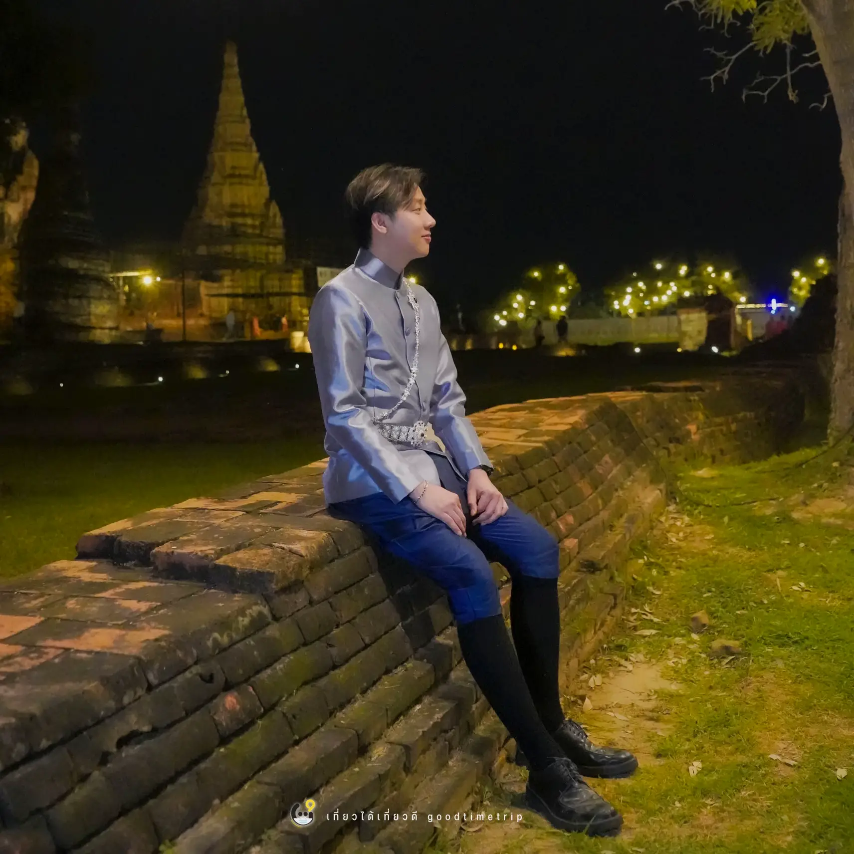 ออเจ้าเอย..!!! ถ่ายรูปที่วัดไชยวัฒนารามกันครับ | แกลเลอรีที่โพสต์โดย Goodtimetrip | Lemon8