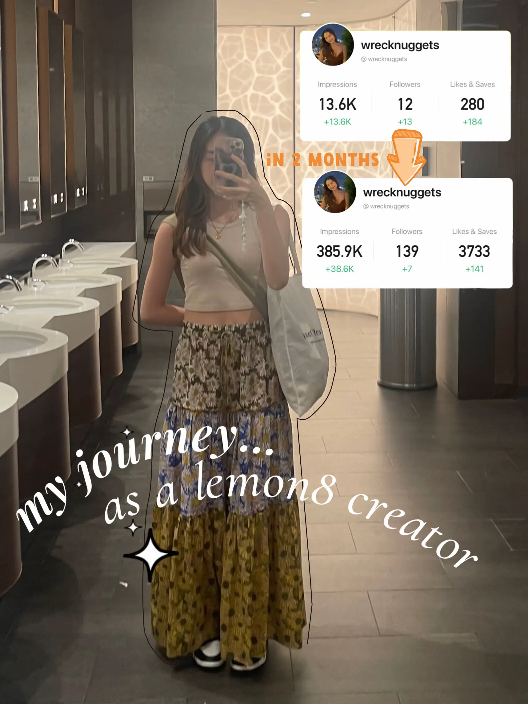 my journey on lemon8 after 2 months is 👀 | Gallery posted by wrecknuggets | Lemon8