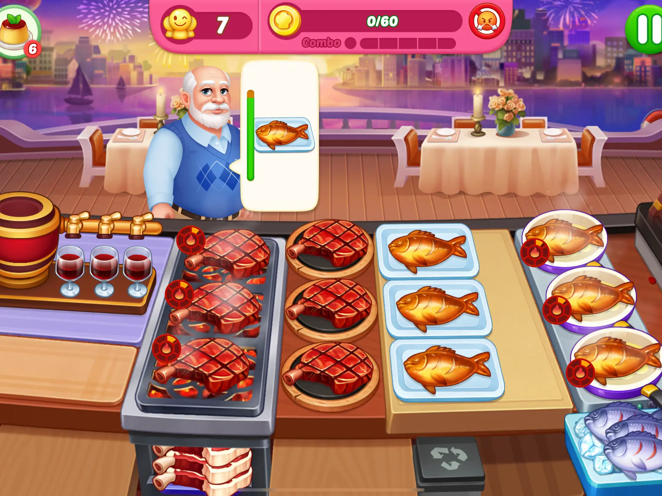 เกมทำอาหารไม่ใช้เน็ต Crazy Cooking Diner : Chef Game🎮👩‍🍳 | แกลเลอรีที่ ...