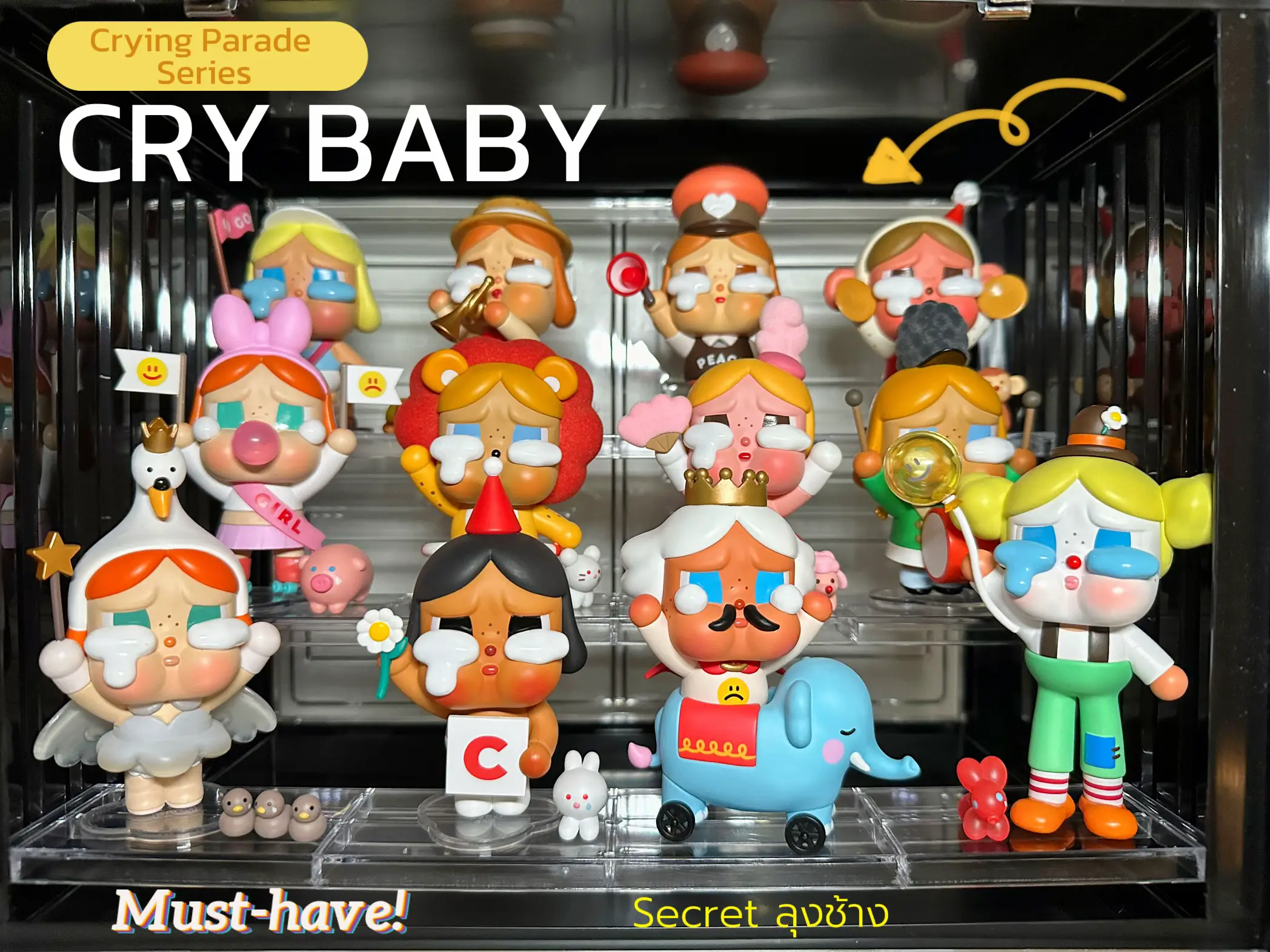 Crybaby Crying Parade Series | แกลเลอรีที่โพสต์โดย 🔰Traïthit H. | Lemon8