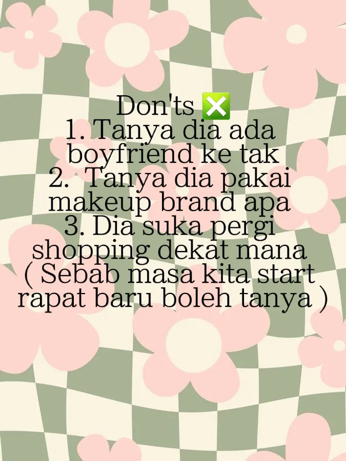 Topik Idea nak sembang apa bila buat kawan | Galeri disiarkan oleh raratheeuphoria | Lemon8