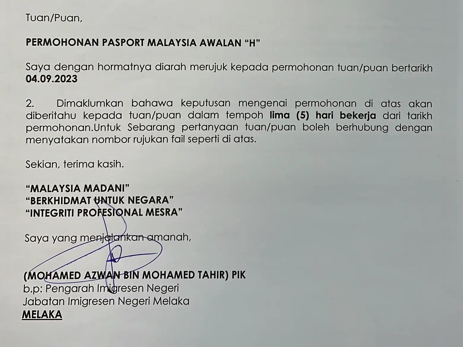 Step buat passport For Sabahan in Semenanjung | Galeri disiarkan oleh ...