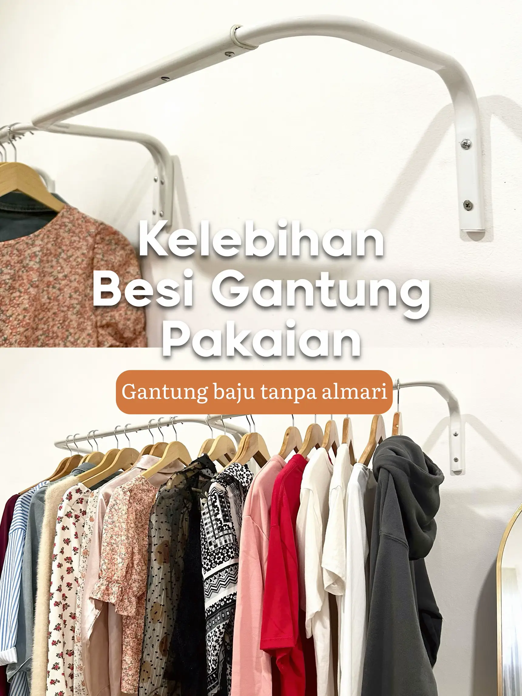 Besi Gantung Pakaian Di Bilik Nampak Lebih Bersiri | Galeri disiarkan ...