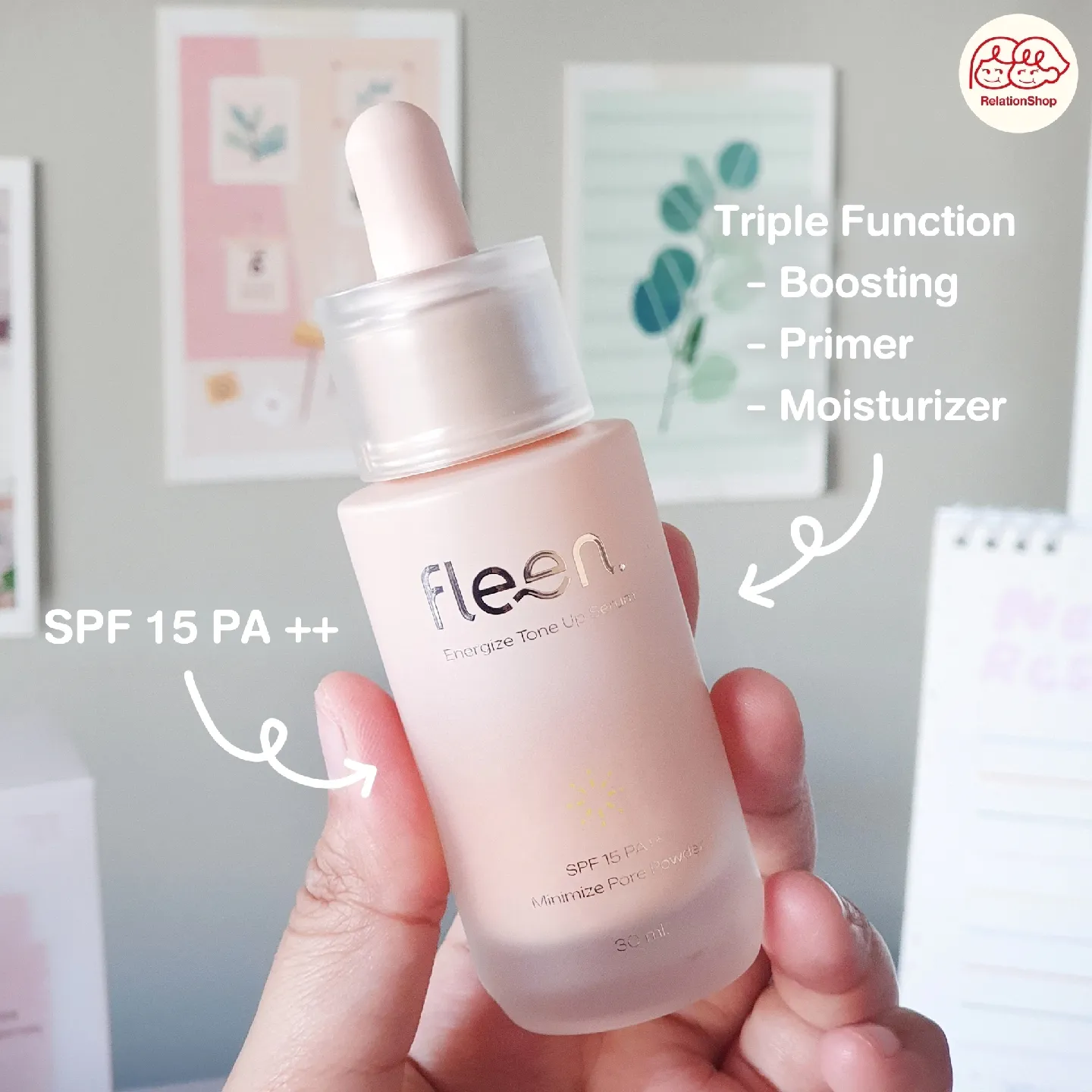 Fleen Tone Up หน้าฉ่ำเหมือนกินน้ำวันละ 8 แก้ว! | แกลเลอรีที่โพสต์โดย ...