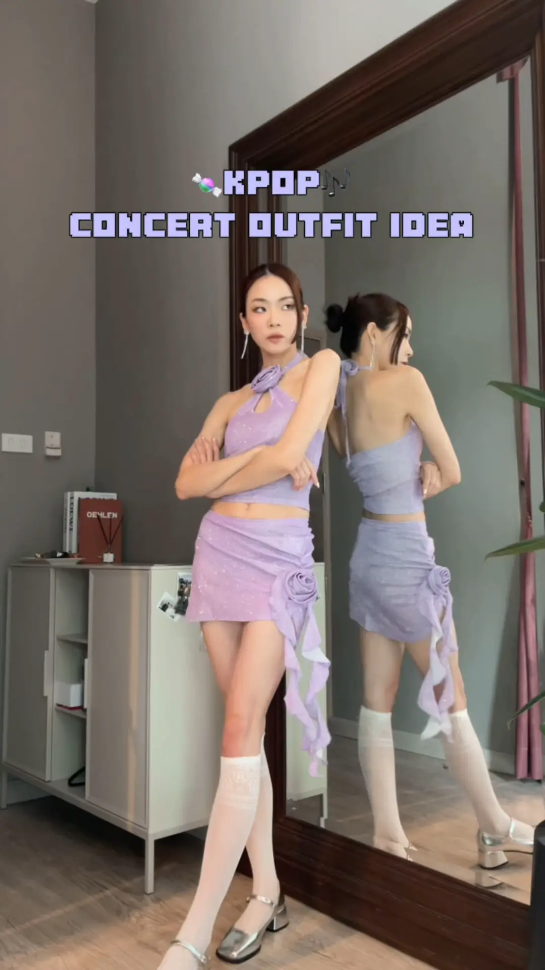Concert Outfit Idea 💜 ชี้เป้าชุดกลิตเตอร์น่ารักๆ | วิดีโอที่เผยแพร่โดย Kikinicha_ | Lemon8