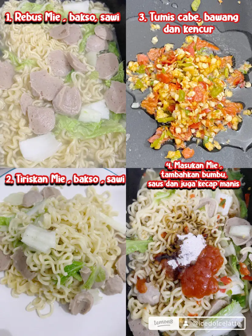 WAJIB COBA ! INDOMIE HACK MIE NYEMEK BUMBU SEBLAK | Galeri diposting oleh Dolcelatte | Lemon8