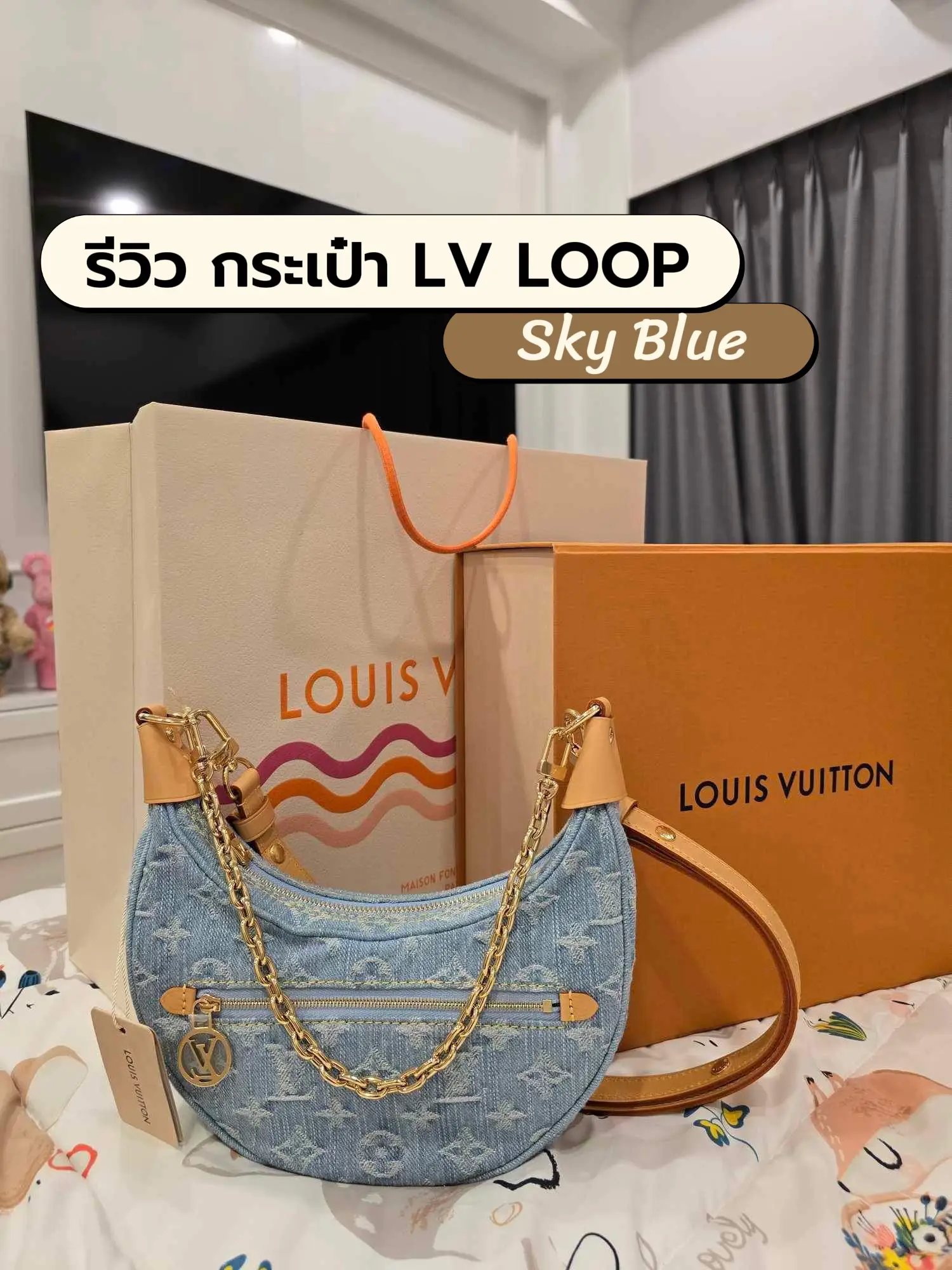 รีวิว กระเป๋า LV LOOP | แกลเลอรีที่โพสต์โดย N.R | Lemon8