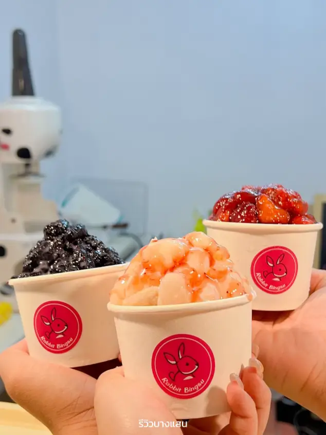 Bingsu to come again rabbit bingsu | Gallery posted by รีวิวบางแสน | Lemon8