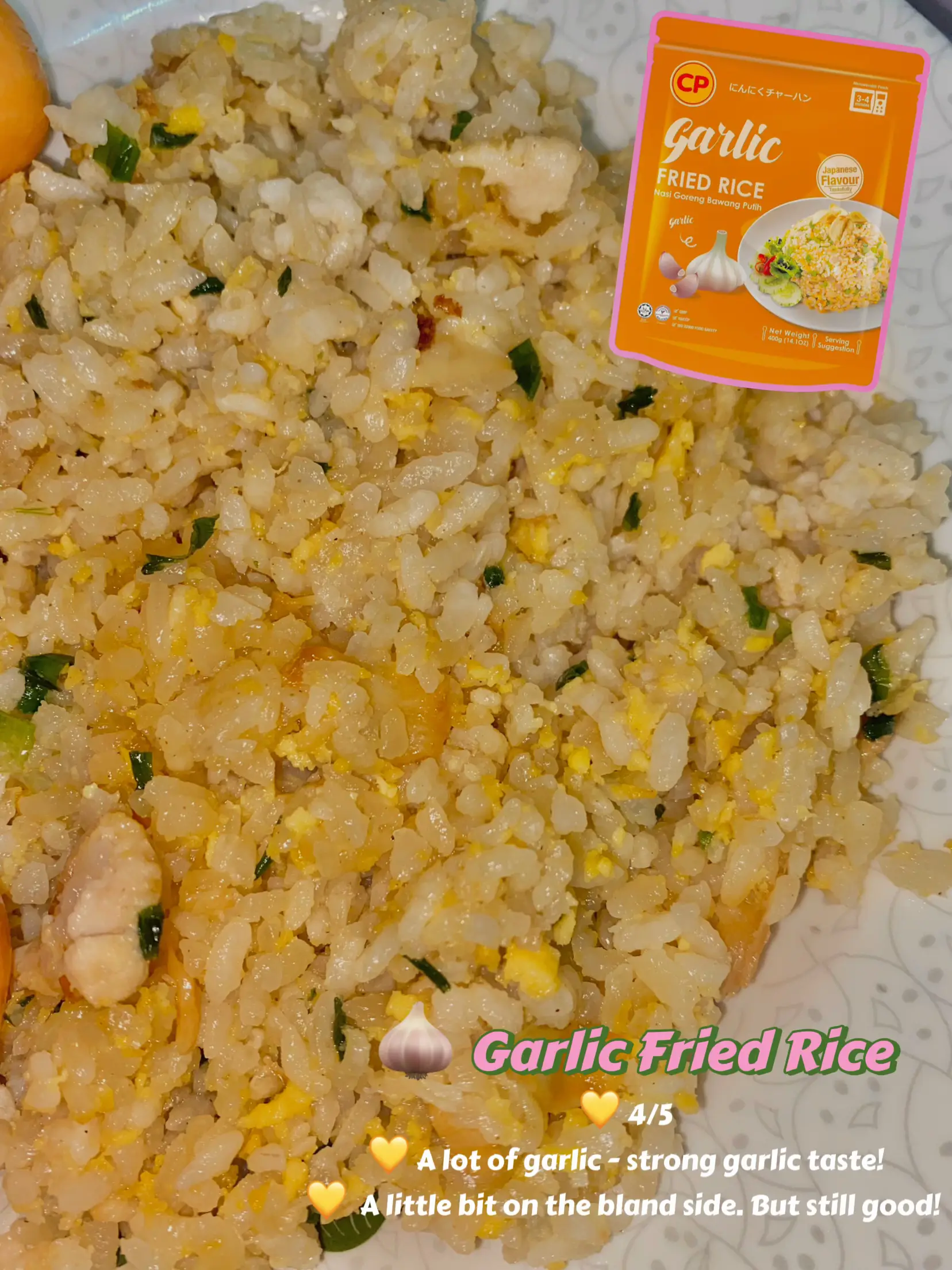[REVIEW] I tried all flavours of CP Fried Rice 🥄 | Galeri disiarkan oleh chykaLKIM | Lemon8