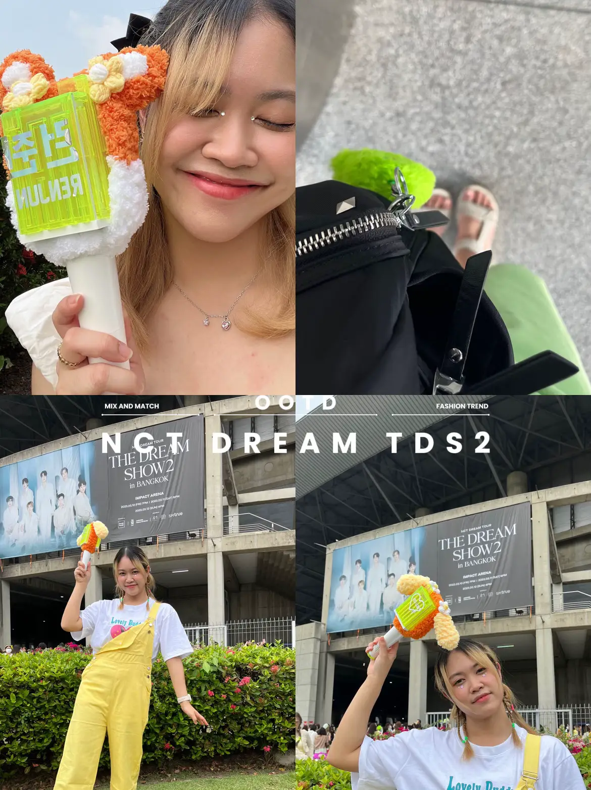 FIT CHECK NCT CONCERT OUTFIT 💚🤍 | แกลเลอรีที่โพสต์โดย Pinkishine | Lemon8