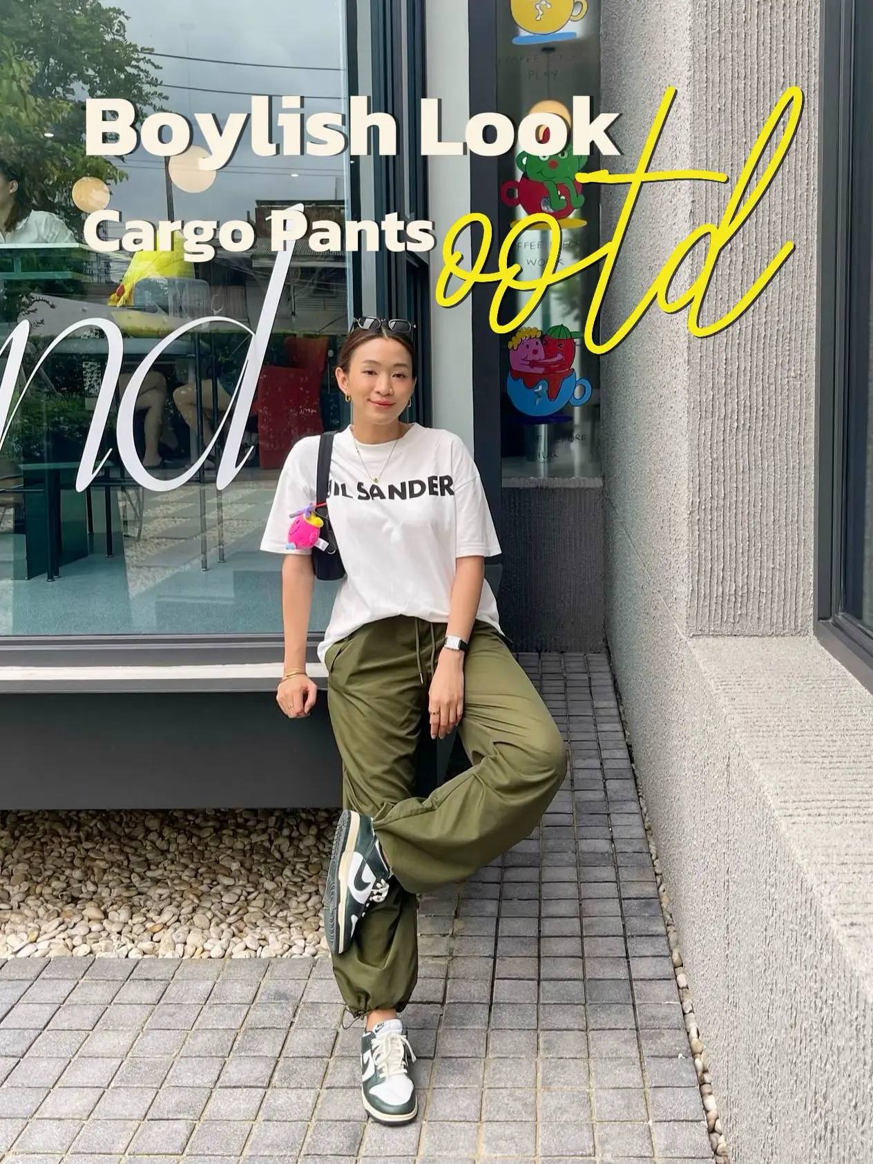 OOTD : Boyish Look with Cargo Pants ⭐️ | แกลเลอรีที่โพสต์โดย PareCyn ...