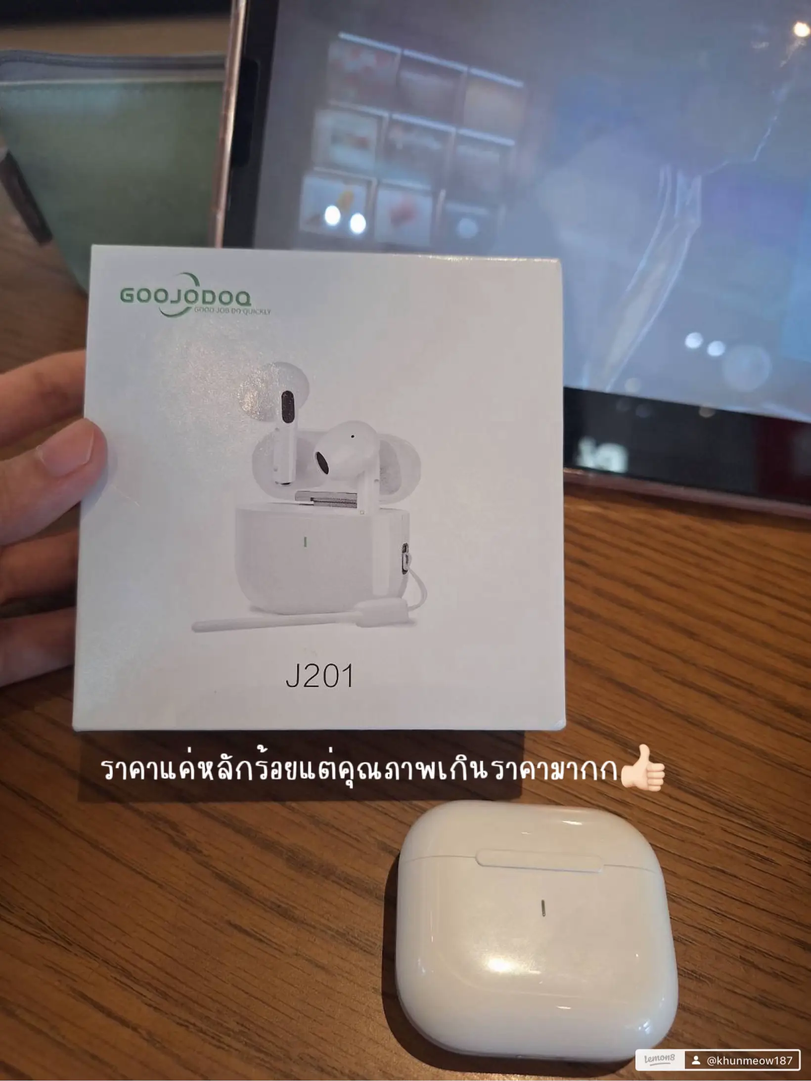 หูฟังบลูทูธ goojodoq J201 | แกลเลอรีที่โพสต์โดย Khunmeow🐱 | Lemon8