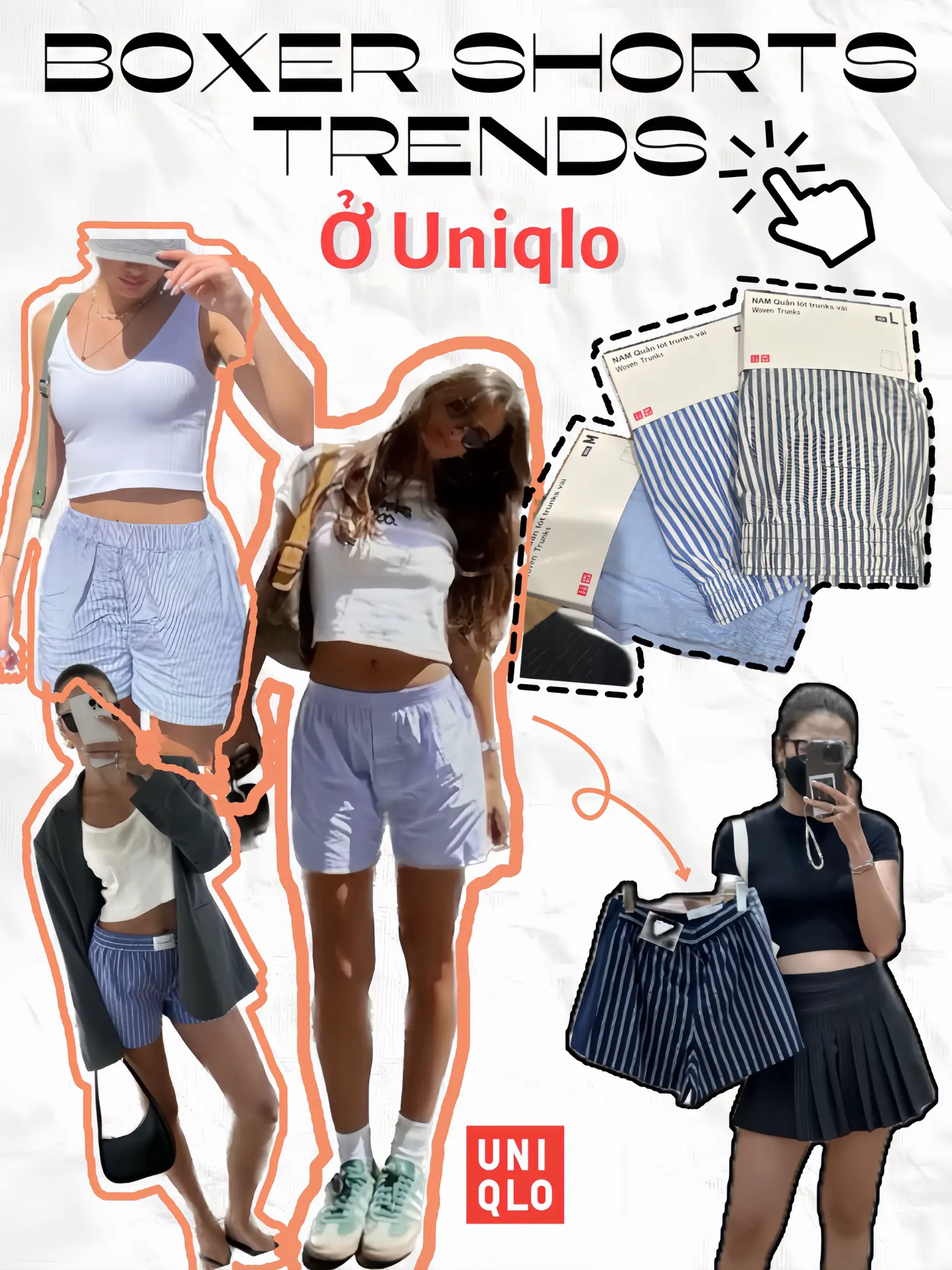 QUẦN SHORT BOXER TRENDS - CÓ Ở UNIQLO 🥹? | แกลเลอรีที่โพสต์โดย Thanh ...