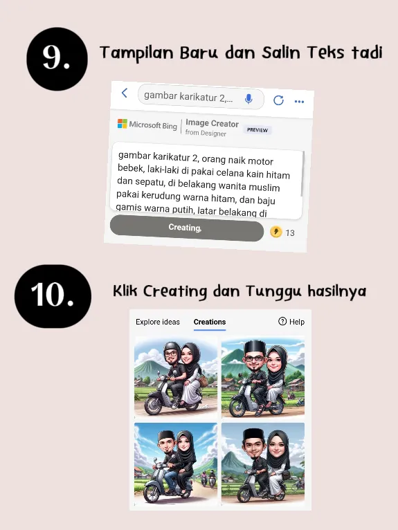 TUTORIAL BIKIN KARIKATUR DENGAN AI, GAMPANG BGT!! | Galeri diposting oleh Awan Kinton | Lemon8