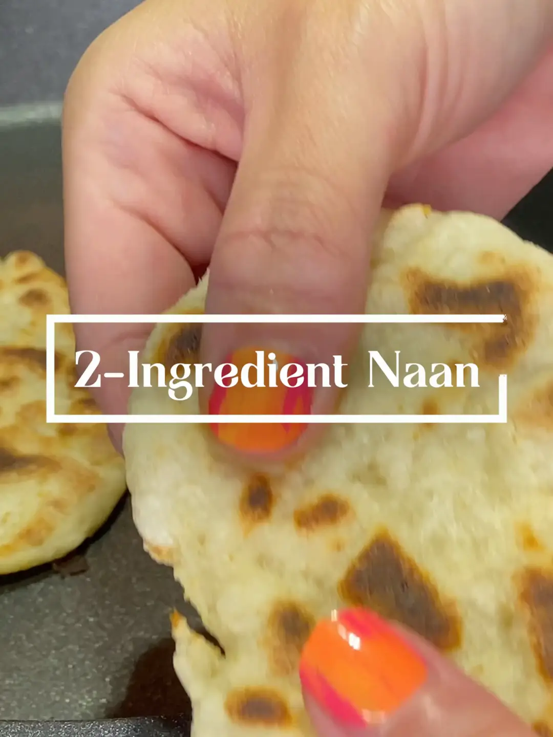 Only 2 ingredients Naan!👩🏻‍🍳 | Video published by Beautifulvoyagr | Lemon8