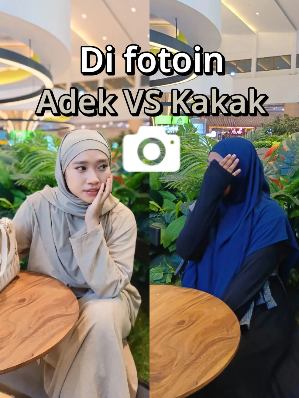 HASIL FOTO ADEK VS KAKAK ‼️ BAGUSAN MANA YA 😆 | Galeri diposting oleh ...