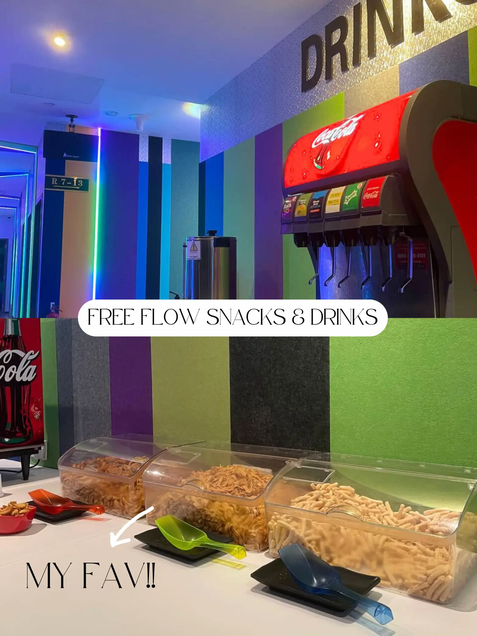 🎤 KTV with free flow drinks & snacks