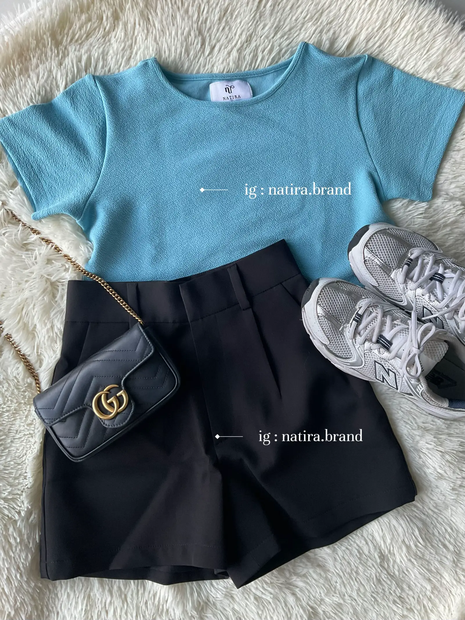 OOTD | Blue& Black 🩵🖤 แต่งตัวไปคอนเสิร์ต treasure 💎 | แกลเลอรีที่โพสต์ ...