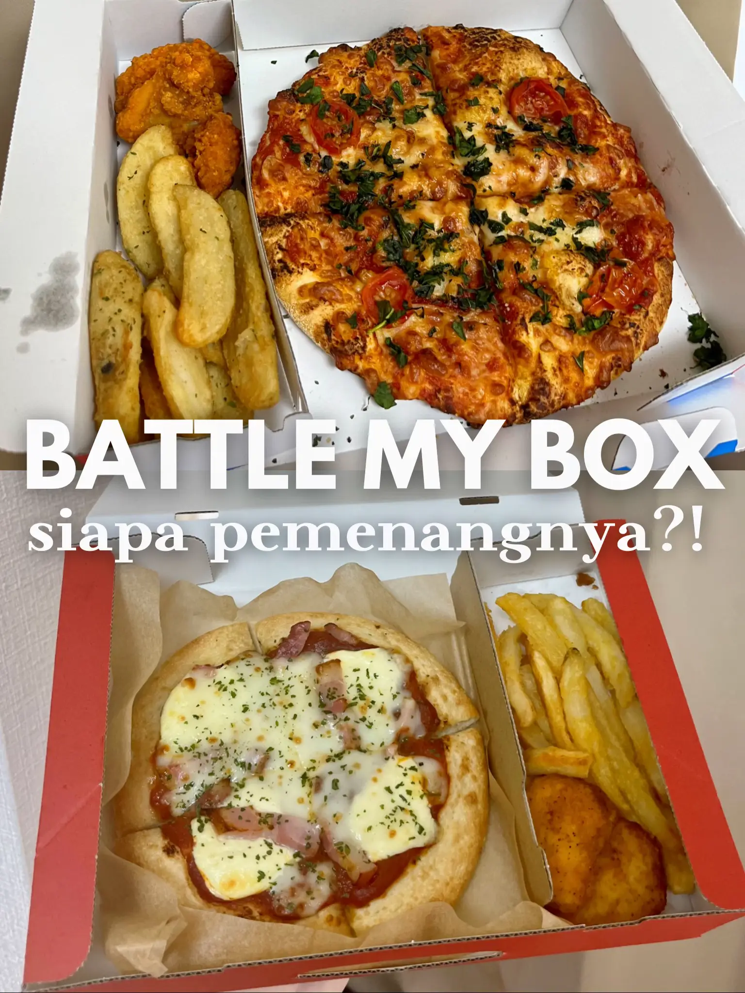 MY BOX PIZZA HUT VS DOMINOS! | Galeri diposting oleh graceangel | Lemon8