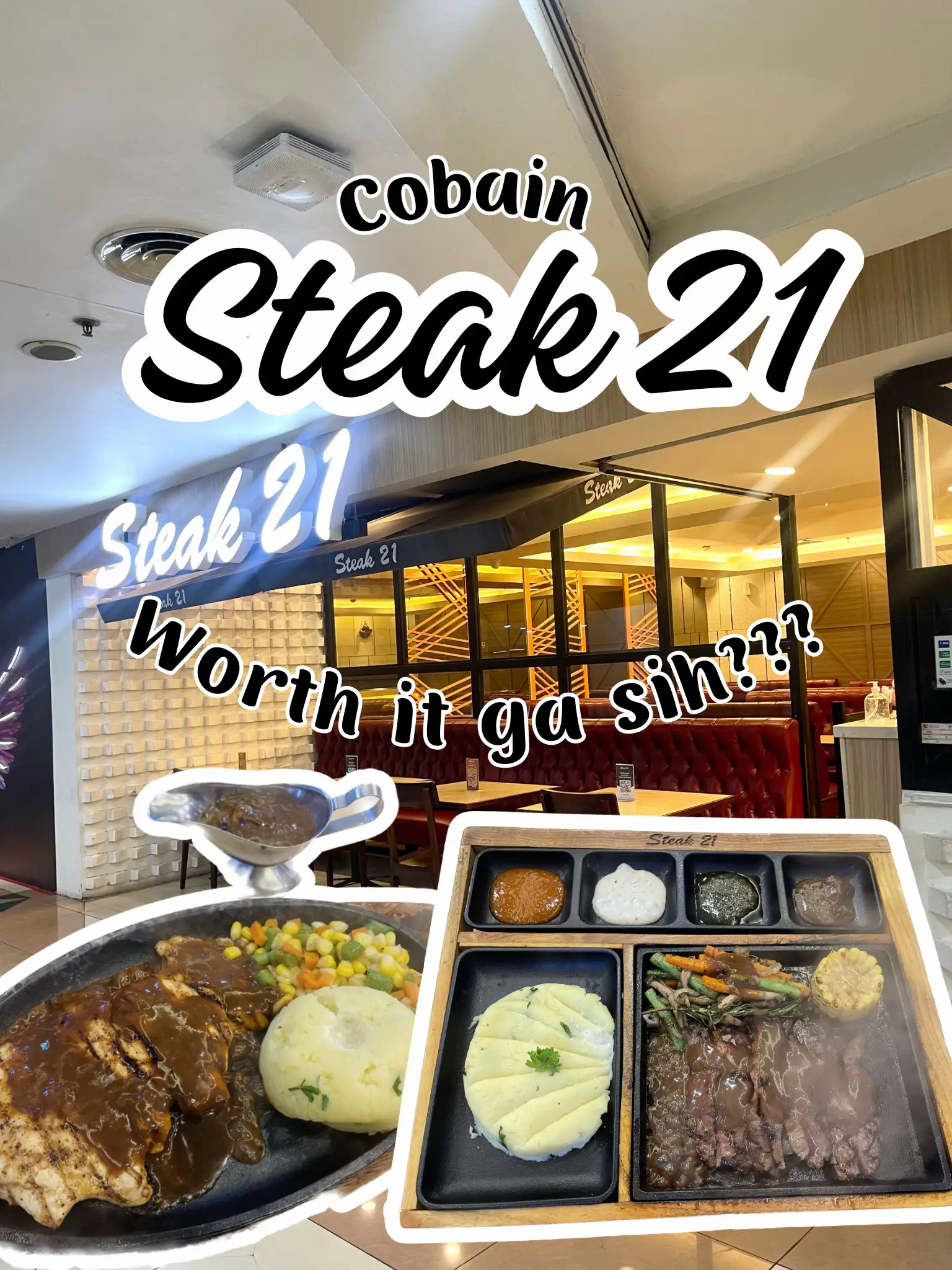 Bisa Makan Steak Sambil Karaoke!🎤 Di Steak 21🥩 | Galeri diposting oleh Shafa | Lemon8