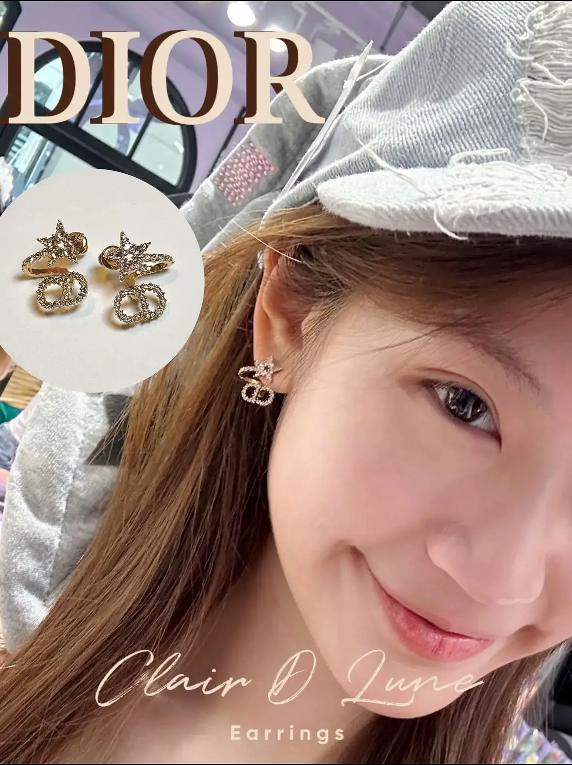 รีวิวต่างหู DIOR ทุกรุ่นที่มี!💗 | แกลเลอรีที่โพสต์โดย 𝑴𝒊𝒈𝒂𝒍𝒆🍒 | Lemon8