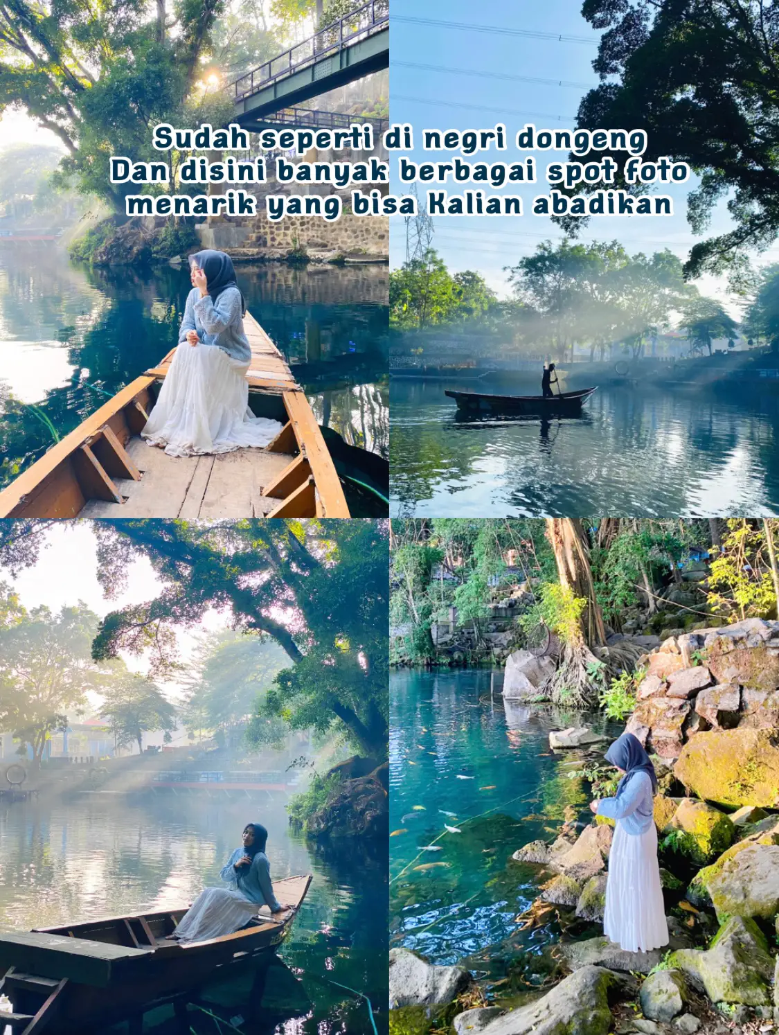 Spot foto viral Surga dunia seperti Negri Dongeng | แกลเลอรีที่โพสต์โดย ...